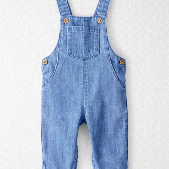 Carter's | Bottoms | Blue Denim Kids Overalls | Poshmark